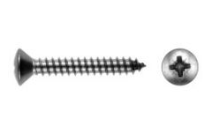 Din 7983 rustfri syrefast A4 LH pozidriv pladeskrue - RESTSALG stærkt nedsat - Birger A. Handel ...