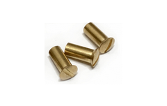 Art. RN9400 messing muffemøtrikker linsehoved lige Kærv - Birger A ...