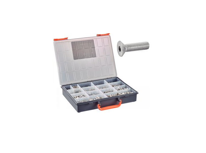 Iso 10642 M4 rustfri syrefast A4 insex sortiment