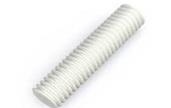 Din 975 nylon gevindstænger i hvid PA - Birger A. Handel - rustfri ...