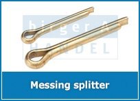 Din 94 messing splitter - Birger A. Handel - rustfri syrefast A4 ...